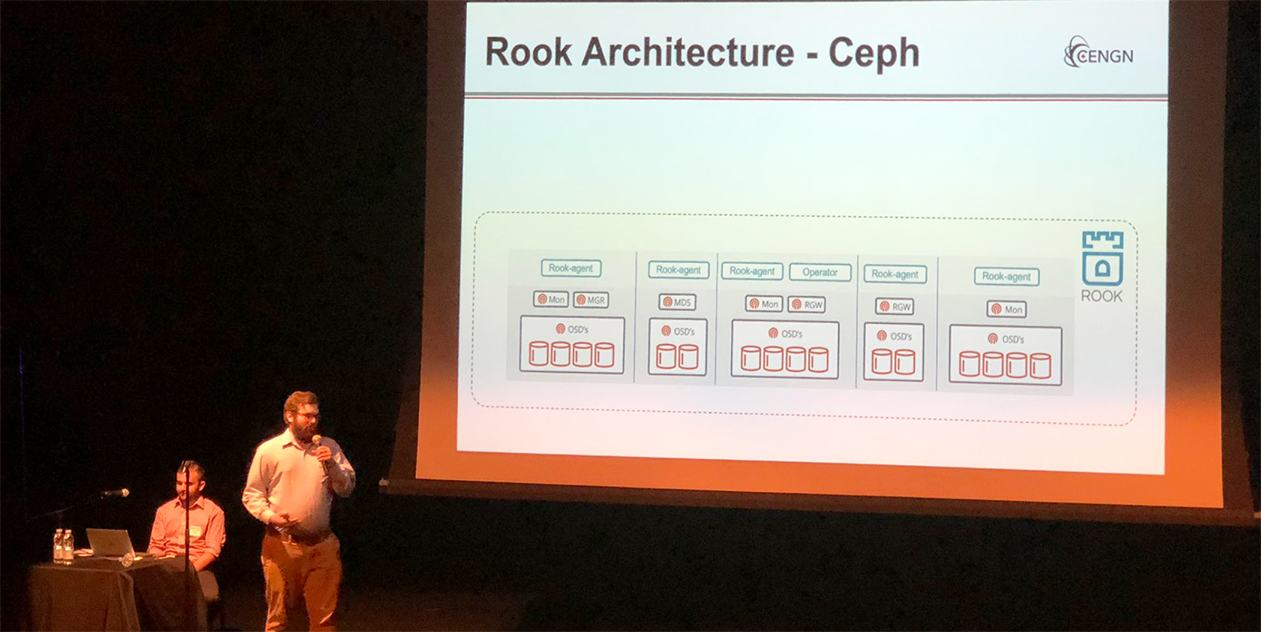 Rook-Ceph Explored and Explained at Cloud Native Day 2019! - CENGN