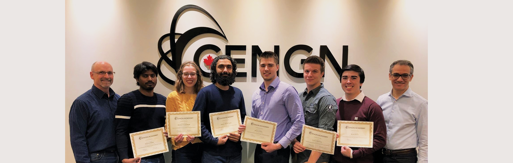 It’s Official - Six More Students Certified! - CENGN