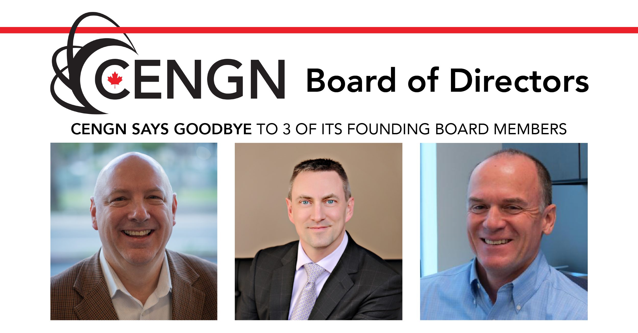CENGN Says Goodbye to 3 of Its Founding Board Members - CENGN